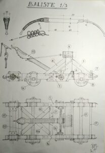 La Catapulte ou la Baliste - Architecture Médiévale