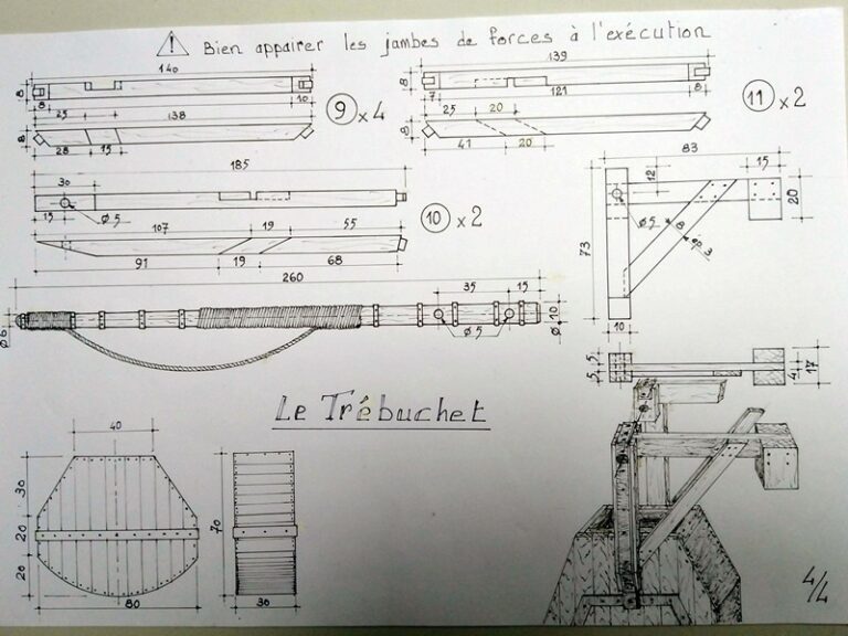 Le Trébuchet - Architecture Médiévale